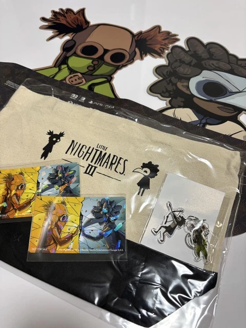 LITTLE NIGHTMARES III Tokyo Game Show 2025 Exclusive Tote Bag Acrylic ...