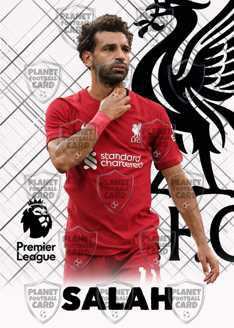 MOHAMED SALAH, LIVERPOOL Fc. 2022/2023. Custom Card Football. EUR 4,00 ...