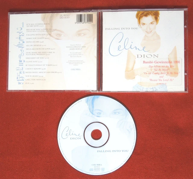 CELINE DION FALLING Into You 1996 CD TOP! oop german Version + 2 Bonus Songs EUR 1,00 - PicClick FR