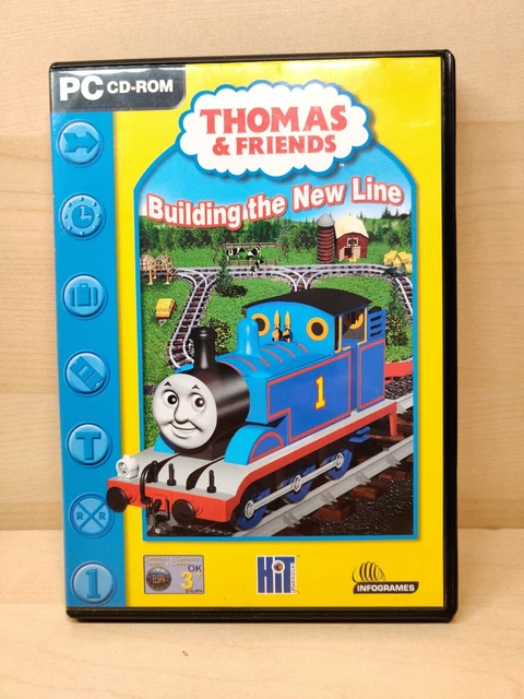 THOMAS & FRIENDS Building The New Line PC CD ROM Children's Game VGC ...