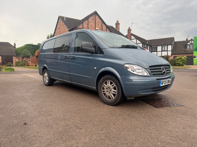 MERCEDES VITO 6/9 Seater Crew Cab Minibus Automatic Van Full Mot People ...