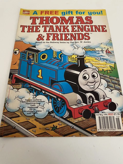 VINTAGE THOMAS THE Tank Engine & Friends Magazine 3rd May 1996 Issue ...