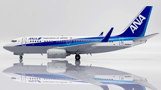 JC WINGS 1:200 ANA All Nippon Airways Boeing B737-700w JA03AN Diecast Model $154.95 - PicClick AU