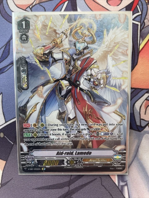 PLUME D'ANGE BUSHIROAD Cardfight Vanguard Aid-roid, Lamedo V-EB13/SP02EN SP EUR 30,44 - PicClick FR