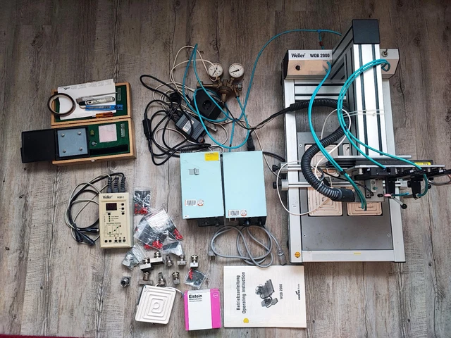 WELLER WQB 2000 IR BGA Rework Station Heissluft - Schutzgas EUR 1.800 ...