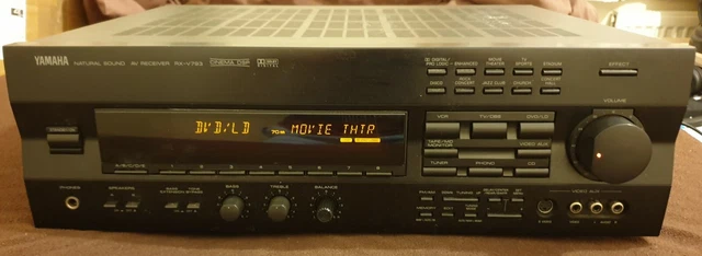 YAMAHA RX-V793 5.1 Audio Video AV Receiver TUNER AM FM Dolby Digital Hi ...