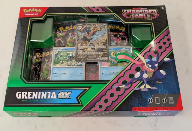POKÉMON TCG SHROUDED Fable Greninja EX Special Collection Box £42.32 ...