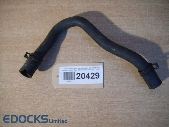 ENTLÜFTUNGSSCHLAUCH SCHLAUCH MOTOR Entlüftung Corsa C Combo Tigra B 1 ...