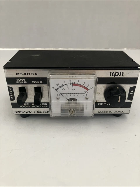 PACE MODEL 5403A SWR Watt Meter and Field Strength Indicator Untested £ ...