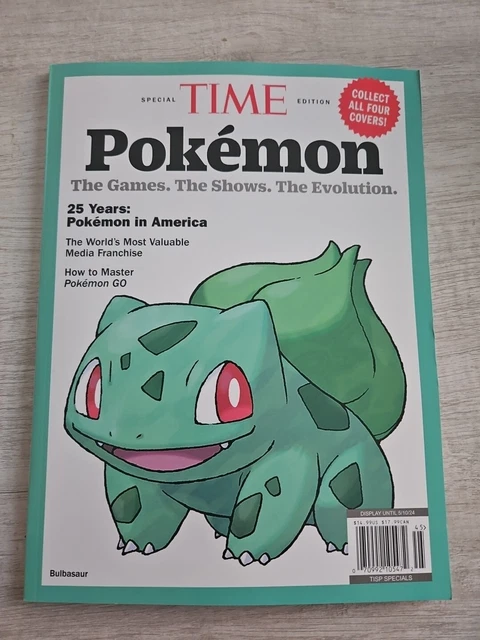 TIME MAGAZINE - Special Edition 2024 - Pokémon Bulbasaur £19.71 ...