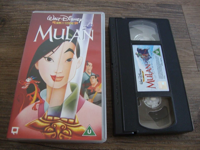 WALT DISNEY CLASSICS Mulan VHS Video Tape 1998 EUR 5,75 - PicClick FR