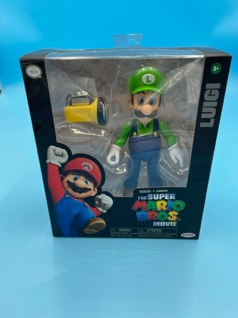 THE SUPER MARIO Bros Movie 2023 LUIGI 5” Figure Jakks Pacific Nintendo ...