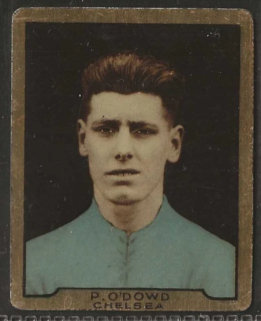 THOMSON (DC)-STAR FOOTBALLERS (Metal) English 1932- Chelsea - O'dowd £9 ...