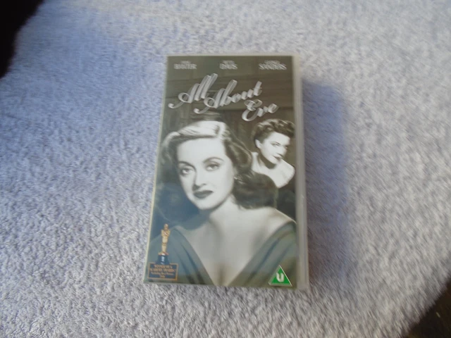 ALL ABOUT EVE - VHS - 1950 - Bette Davis / Anne Baxter £6.99 - PicClick UK