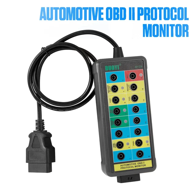 OBD2 BREAKOUT BOX Powerful OBDII Protocol Detector Scan Car CAN Test ...