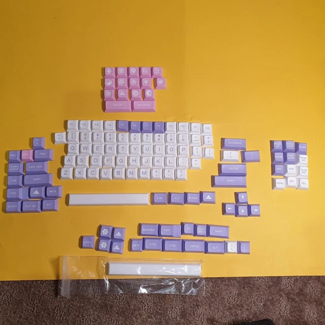 DSA KEYCAPS - DSA Hana - Mechanical Keyboard Keycaps - Great Condition ...