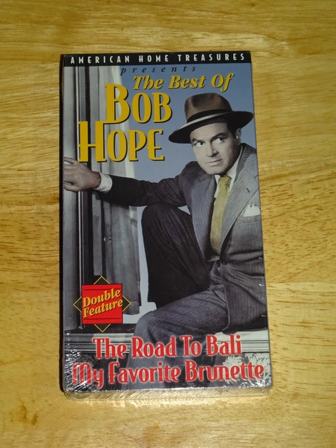 THE BEST OF Bob Hope Vhs Tape Double Feature Road To Bali My Favorite Brunette £8.44 - PicClick UK