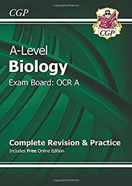 A-LEVEL BIOLOGY : Exam Board: OCR a: Complete Revision and Practi EUR 5 ...