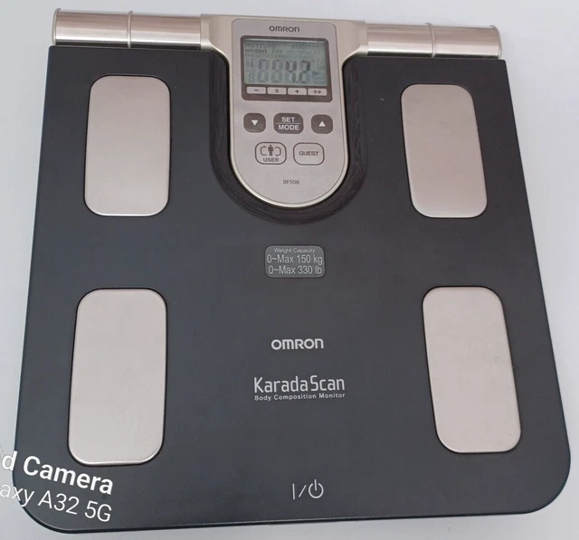 OMRON KARADA SCAN Scales BF508 Body Composition Monitor Muscle Mass ...