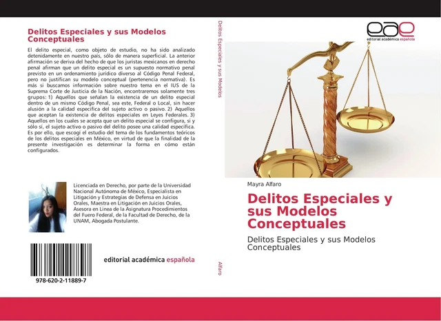 DELITOS ESPECIALES Y sus Modelos Conceptuales Mayra Alfaro Taschenbuch ...