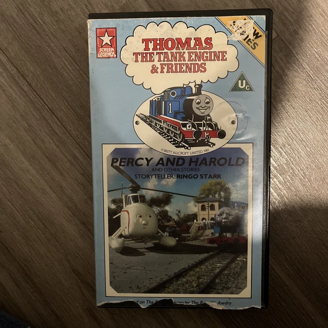 THOMAS THE TANK Engine And Friends, Percy, Harold And Other Stories VHS ...