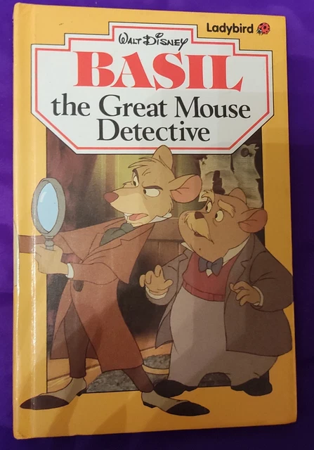 BASIL THE GREAT Mouse Detective (Book of the Film) Walt Disney Ladybird ...