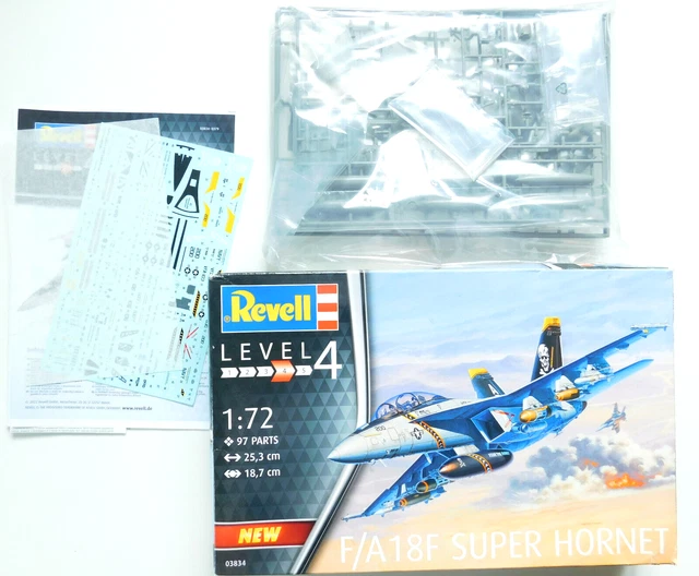 1/72 REVELL 03834 - Boeing F/A-18F Super Hornet - Complet EUR 19,34 ...