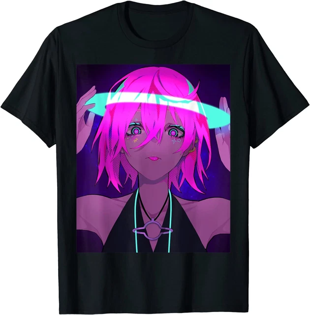 New Limited Anime Girl Aesthetic Japanese Waifu Design Great Gift T ...