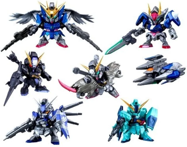 MOBILE SUIT GUNDAM Gashapon Warrior NEXT SP03 Full Set Metallic Color £ ...