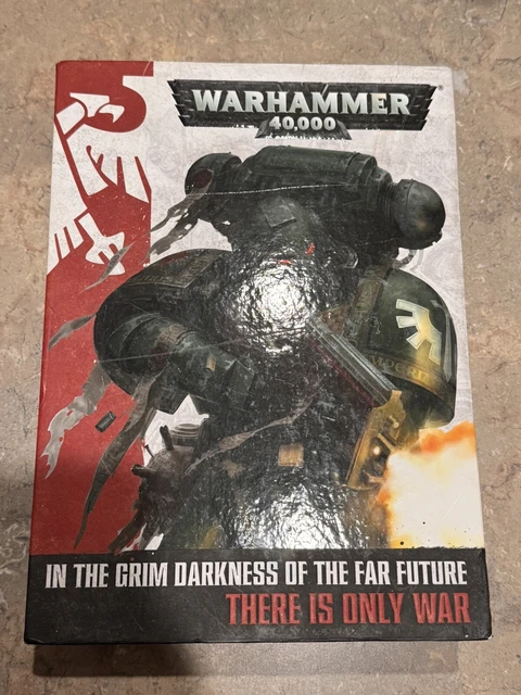 WARHAMMER 40K 7TH Edition Rule Book Set w/ Slipcase - Hardcover (3 ...