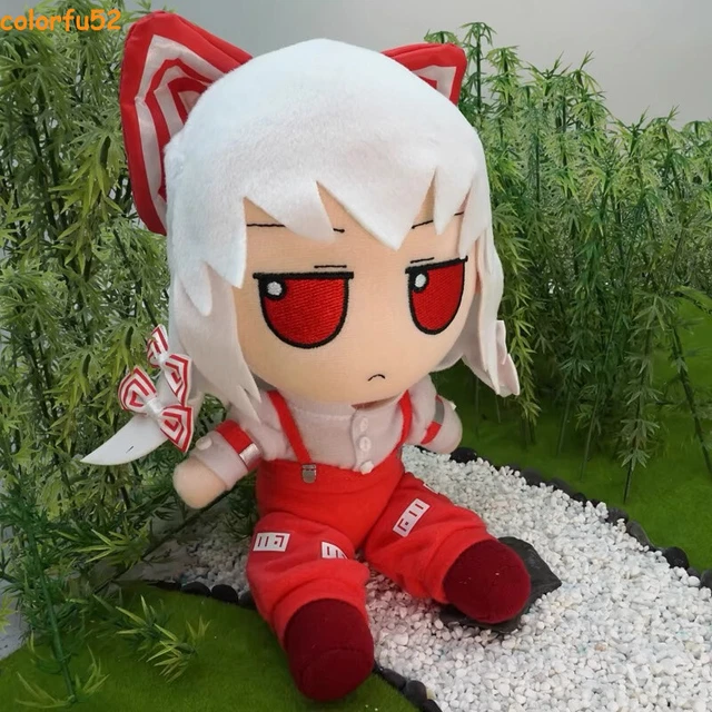 TOUHOU PROJECT Fujiwara no Mokou Cosplay Fumo Plush Doll Stuffed Toy ...