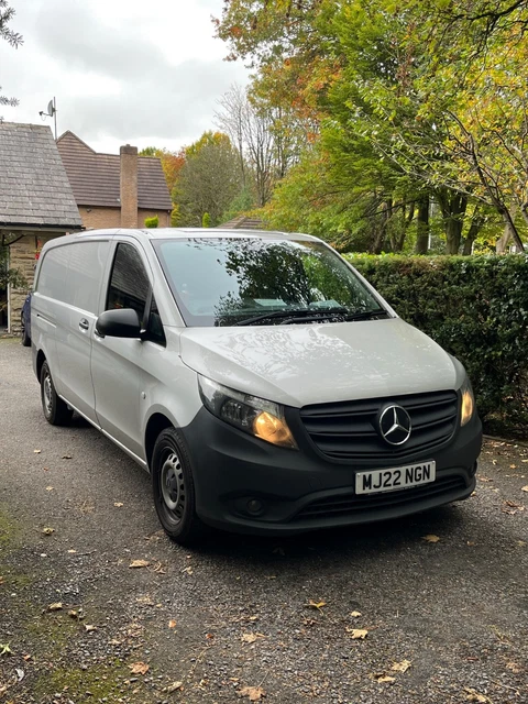 2022 MERCEDES-BENZ VITO Panel Van 2.0 114 CDI XLWB 1 Owner from new £ ...