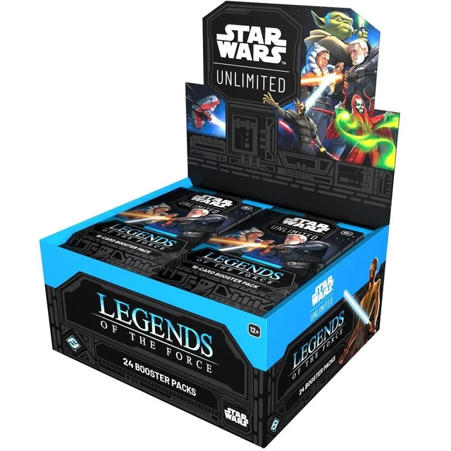 STAR WARS: UNLIMITED - Legends of the Force Booster Box PRESALE 7/11 ...