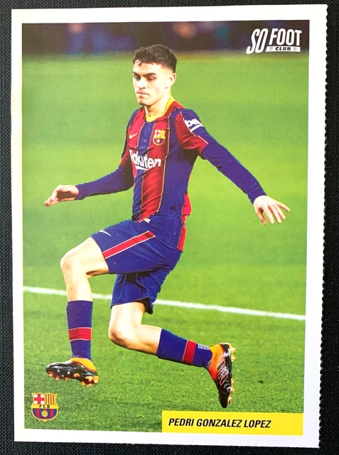 PEDRI, FC BARCELONE, Spain, Rare Football Rookie Card So Foot (Gayre83 ...