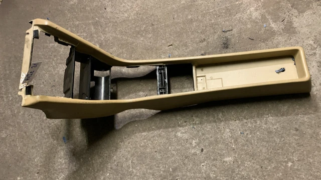 GENUINE MERCEDES BENZ E-Class W124 center console tunnel interior trim ...
