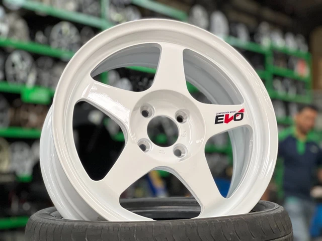 NEW 16 INCH AOW EVO Regamaster WHITE wheel 4x100 Fits HONDA TOYOTA KIA (4 pcs) £862.23 - PicClick UK