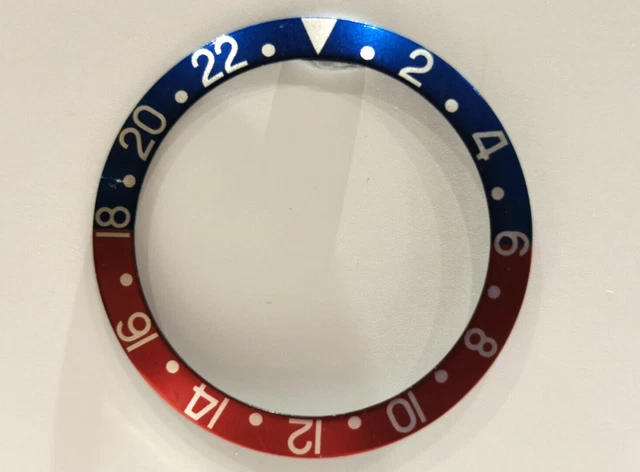 ROLEX ORIGINAL PEPSI bezel insert for GMT Master $251.38 - PicClick