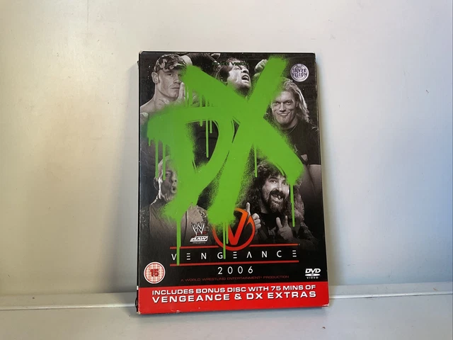 WWE DVD WWE Vengeance 2006 Dx DVD 2008 WWE WWF Wrestling ppv cert 15 ...