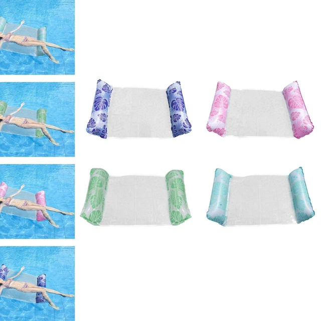 INFLATABLE HAMMOCK MESH Inflatable Floats Mat Pool Float Hammock ...