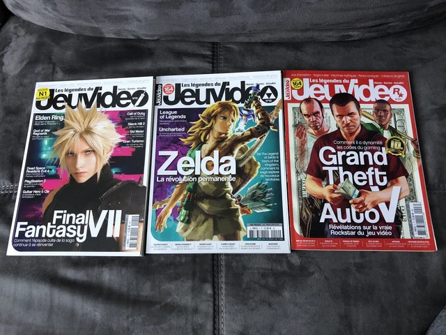 LOT MAGAZINE LES Légendes Du Jeu Vidéo 1-2-3 Comme Neuf EUR 19,90 ...