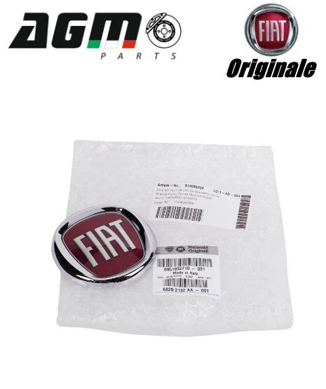 EMBLÈME DITTA LOGO Blason Avant Original Fiat 500 500L G. Punto Panda 51932710 EUR 78,39 ...