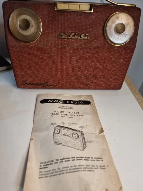 VINTAGE RADIO | 1960s Vintage GEC Transistor Seven Radio - Untested ...