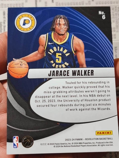 2023-24 PANINI REVOLUTION Jarace Walker Vortex RC #6 Pacers $2.99 - PicClick AU