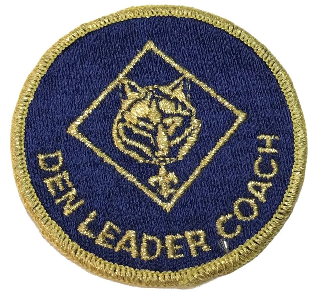 BSA, CUB SCOUT, Den Leader position patch, plastic back $5.63 - PicClick
