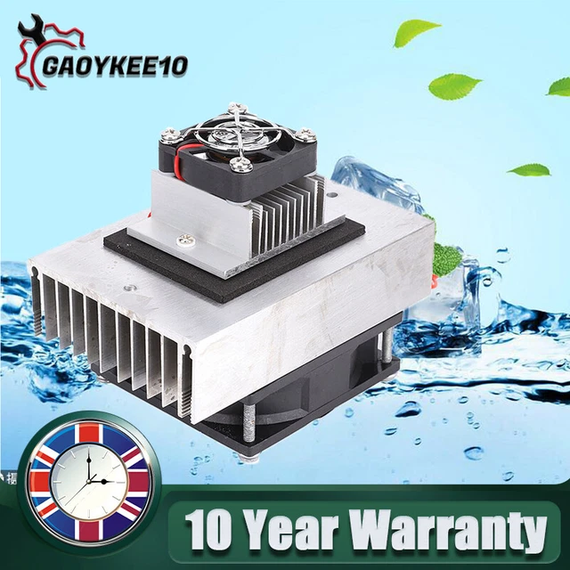 SEMICONDUCTOR REFRIGERATION COOLING System DIY Air Conditioner Cooler ...