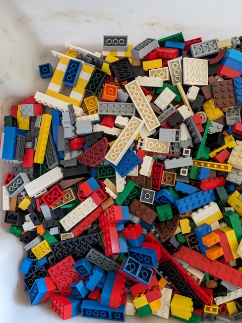 1.45KILOS LEGO ASSORTED Blocks BRICKS SPECIAL Pieces TINY Parts Spares ...