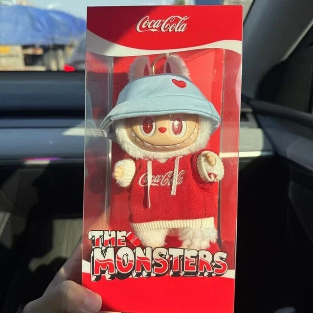 AUTHENTIC POP MART X Coca Cola The Monster Labubu Collectible Gift ...