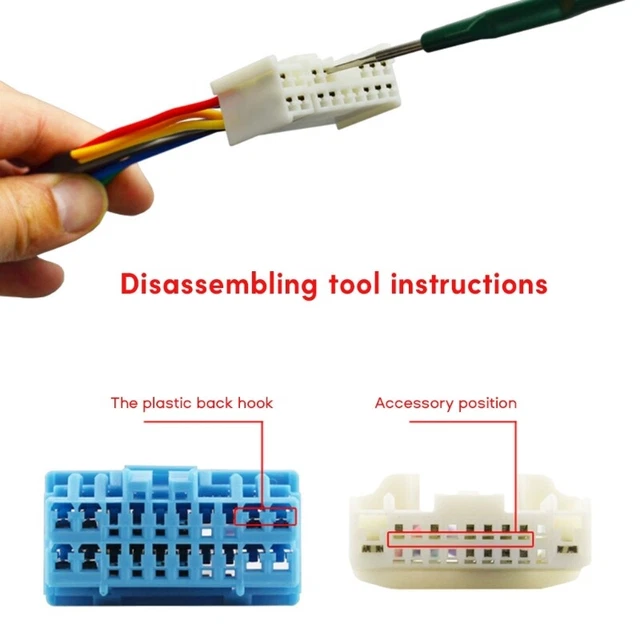 CAR TERMINAL REMOVAL Wire Connector Disassembly Release Pin Kit ...