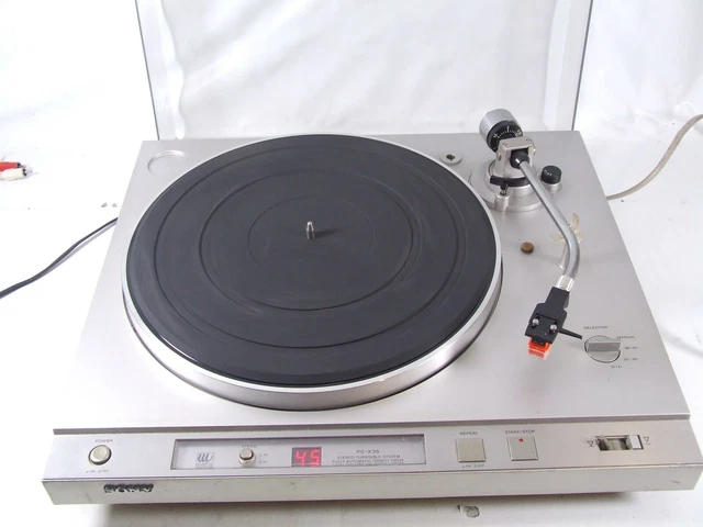 SONY PS-X35 STEREO Turntable System Fully Automatic/Direct Drive £74.99 ...