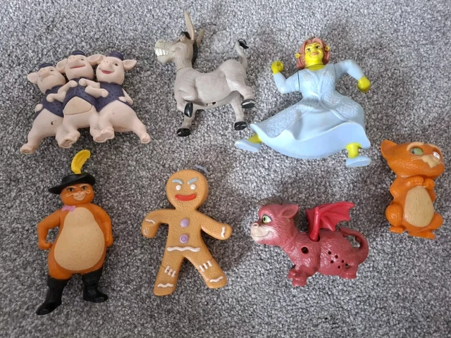 RARE SHREK FIGURE Bundle Mcdonalds Collectable Toys Figures £27.00 ...